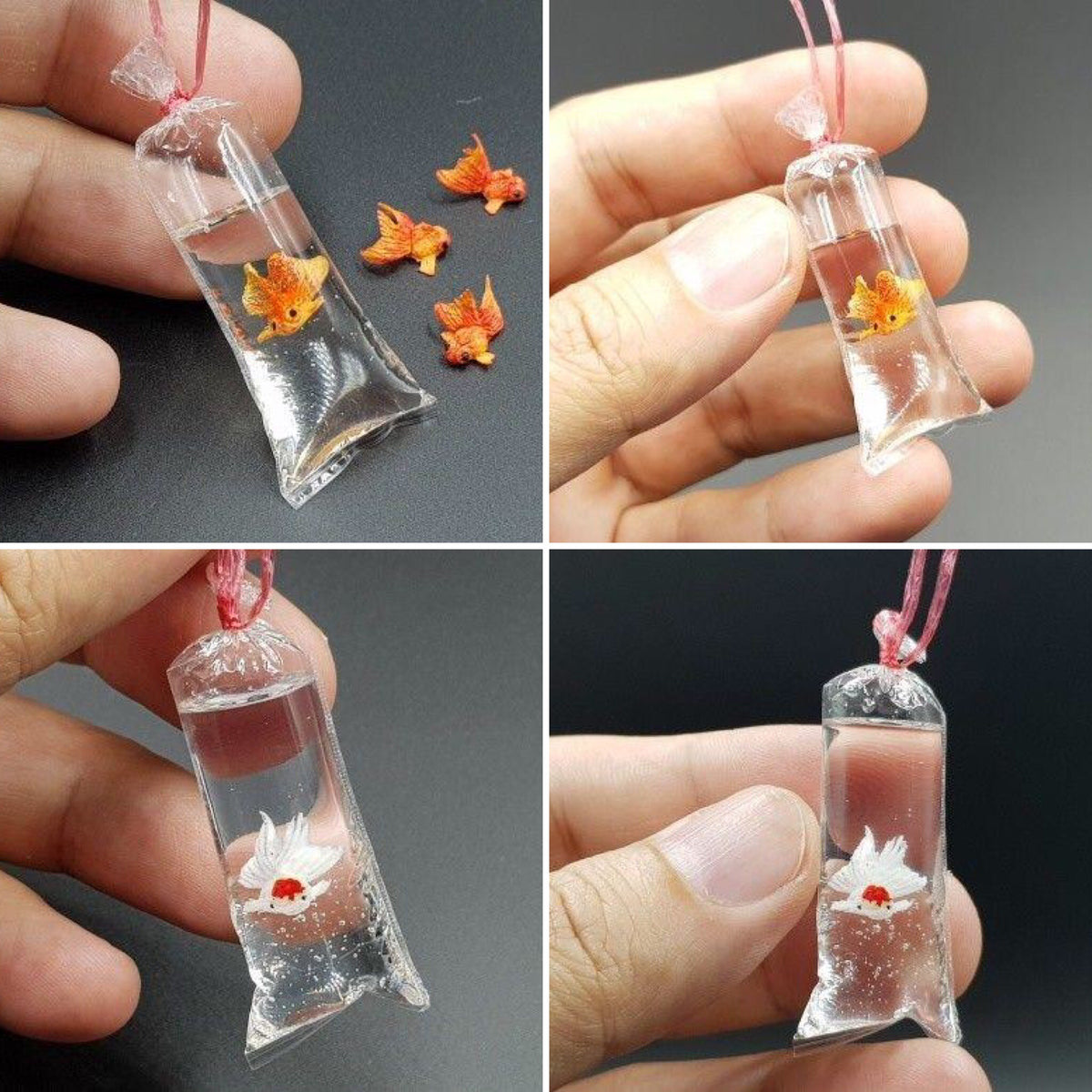 Miniature Goldfish in Plastic Bag – Tiny Must Haves