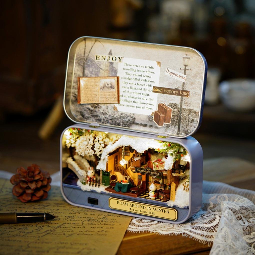 DIY Miniature Box - Roam Around In Winter – Tiny Must Haves