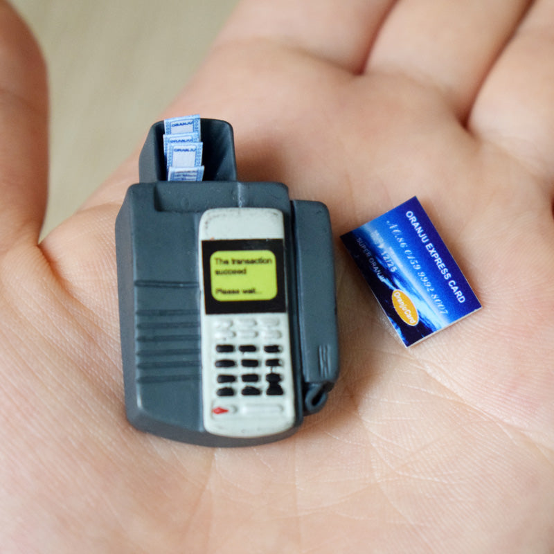 Miniature Pin Pad POS Device and Mini Credit Card – Tiny Must Haves