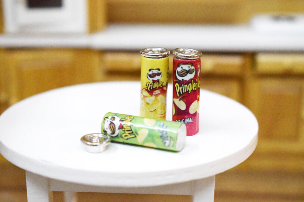 1/12 Scale Dollhouse Miniature Pringles (3 pcs/set) – Tiny Must Haves