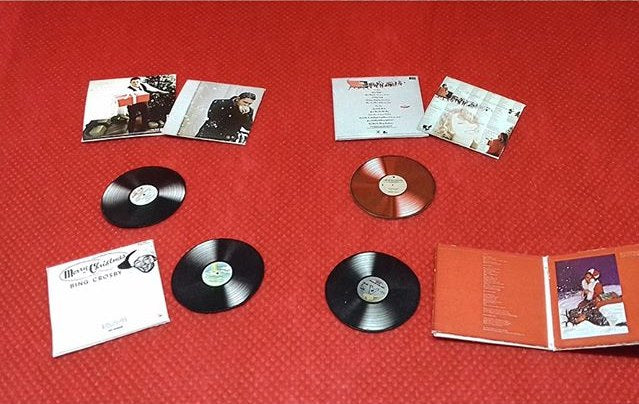 Miniature Christmas Vinyl Collection – Tiny Must Haves